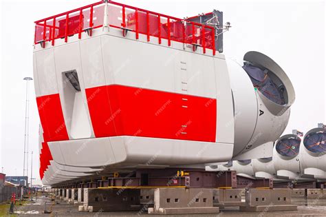 Premium Photo Scanning Area For New Large Wind Turbine Rotors