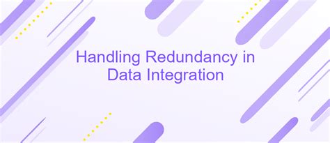 Handling Redundancy In Data Integration Apix Drive