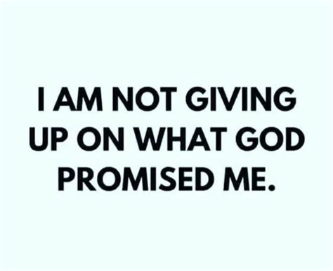 I Am Not Giving Up Inspirational Quote