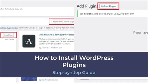 How To Install Wordpress Plugins Quick Guide Tech Training Hq