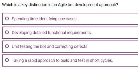 Solved Which Is Ordinarily Used To Build Application Bots In Chegg