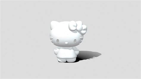 Hello Kitty 3d Model By Ponkmedia [04095f9] Sketchfab