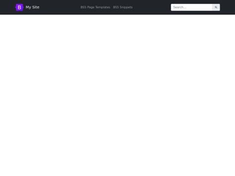Header With Centered Menu And Search Form On The Right Side Bootstrap