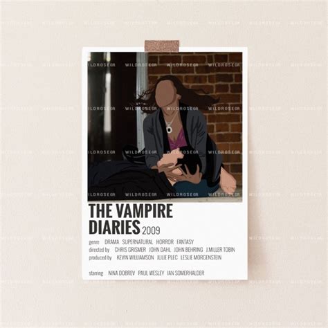 The Vampire Diaries Bonnieenzo Digital Art Print