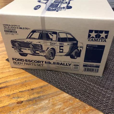Tamiya Radio Controlled Body Ford Escort Rally Rc Car Model Kit