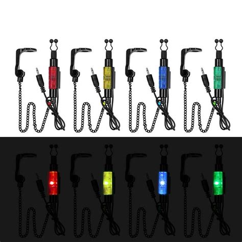 Swingers 4pcs Led Indicators Alarm Indicator With Bite Alarm Indicator