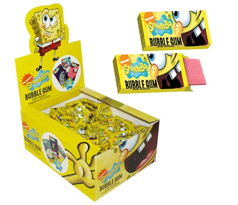 Bip Sponge Bob Gum Sticker Trendy Candy