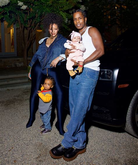 Rihanna And A Ap Rocky Reveal The First Pictures Of Their Son Riot Rose