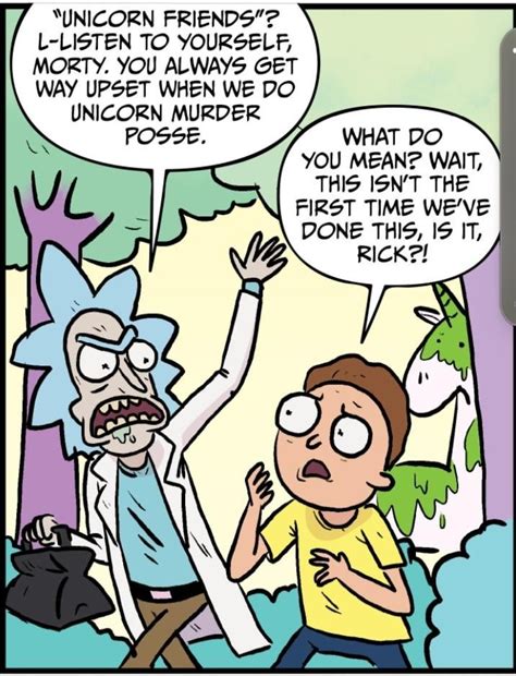 Moments From The Rick And Morty Comic Out Of Context Rrickandmorty