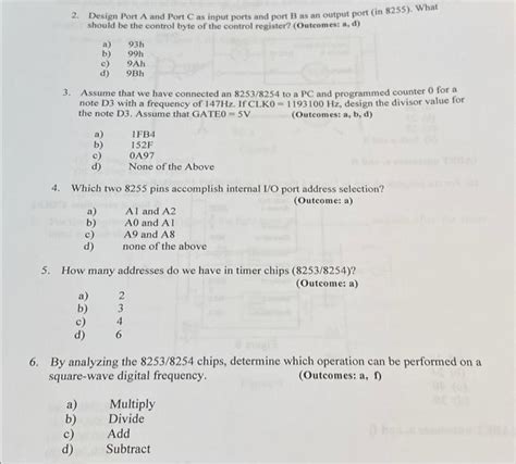 Solved Design Port A And Port C As Input Ports And Port B Chegg