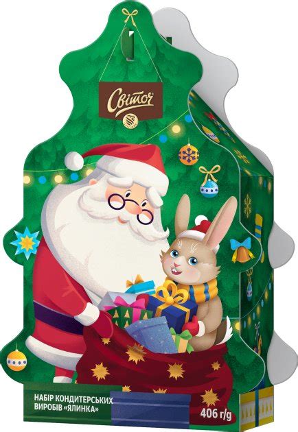 Zestaw Podarunkowy Choinka Svitoch 406g 13074177174 Oficjalne Archiwum Allegro