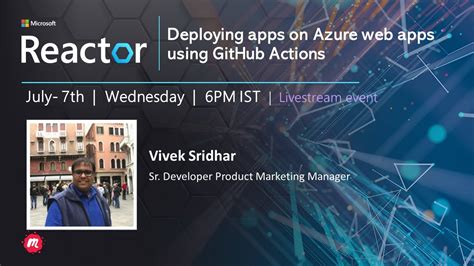 deploying apps on azure web apps using github actions youtube
