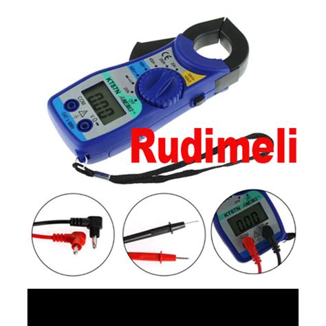 Jual Digital Ampere BIRU KT 87 Tang Ampere CLAMP METER KT 87N