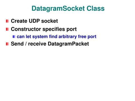Ppt Networking Support In Java Powerpoint Presentation Free Download