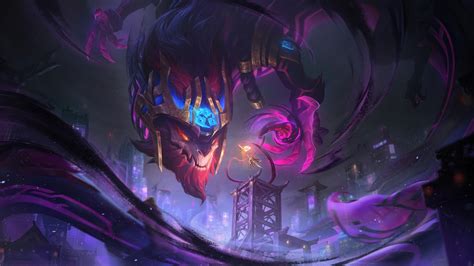 Inkshadow Aurelion Sol Lol League Of Legends Splash Art 4k Hd