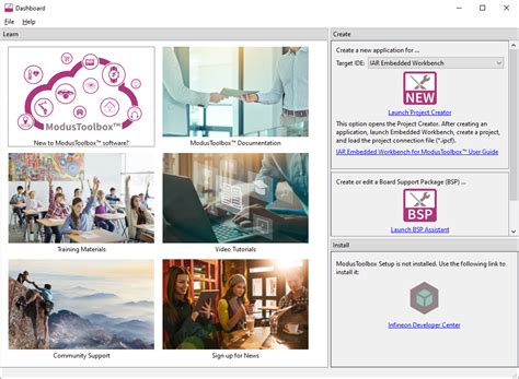 Getting Started Modustoolbox™ Documentation