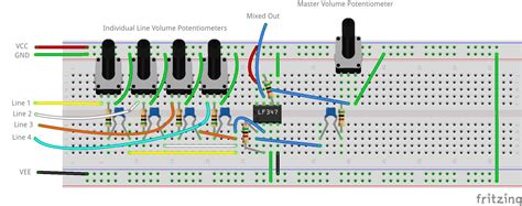 Circuit Diagram Of Transistor Audio Mixer Circuit Diagram
