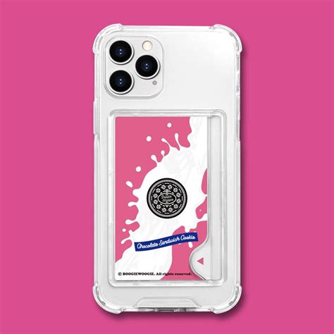 클리어카드 케이스 쿠키 핑크cookie Pink 감도 깊은 취향 셀렉트샵 29cm