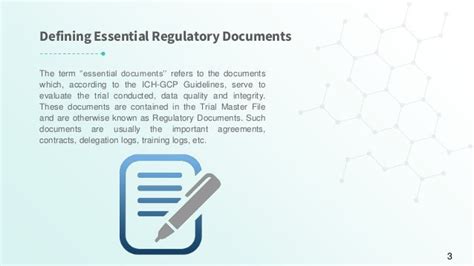 Essential Regulatory Documents In Clinical Trials