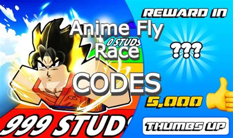 Anime Fly Race Codes Roblox Updated 2024