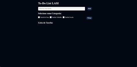 GitHub Claudiney To Do Js Desafio De Um ToDo List Feito Em HTML CSS E JS Puro