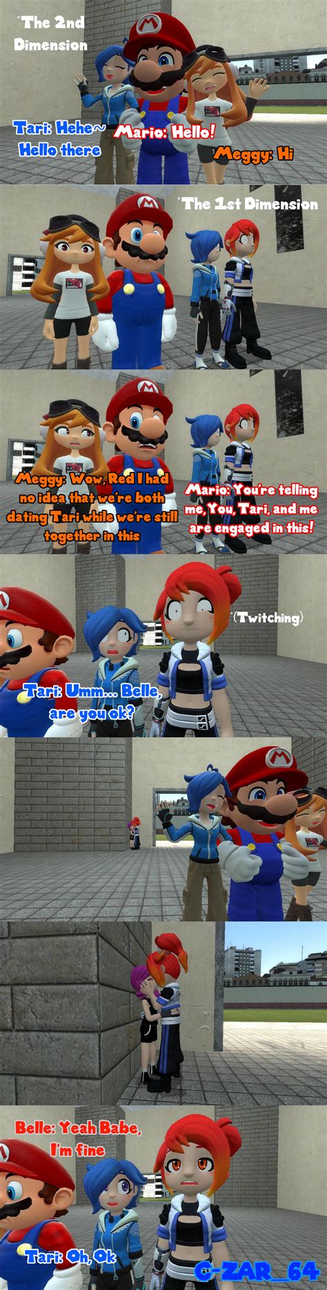 The 1st Dimension Meets The 2nd Dimesion By Czar6454 On Deviantart