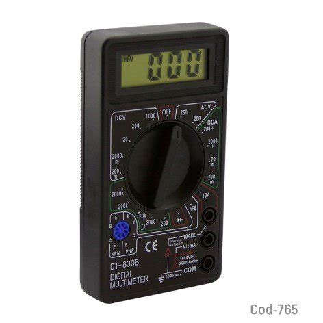 Tester Digital, Modelo DT-830B por mayor sku:25993