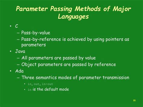 Ppt Cps 506 Comparative Programming Languages Powerpoint Presentation