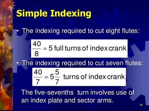 Machining And Machine Tool Indexing Milling Machine