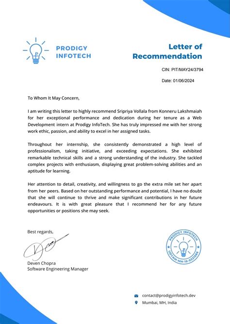Sripriya Vollala On Linkedin Lor Prodigyinfotech Internship