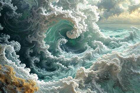 Premium Photo Fractal Confrontation A Visual Paradox