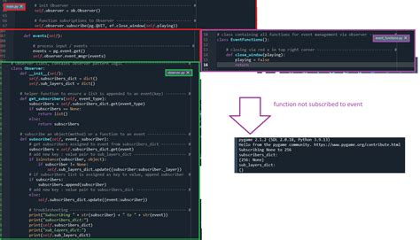 Classes Objects Imports And The Observer Pattern Rpygame