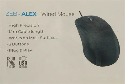 Zebronics Mouse At ₹ 115 Piece ज़ेब्रोनिक्स माउस In Mumbai Id