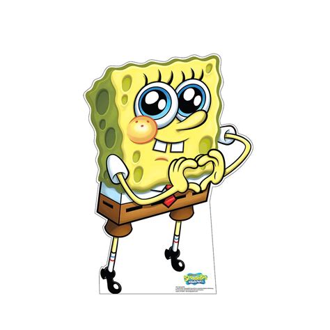 Spongebob Squarepants Heart Life Size Cardboard Cutout Standee