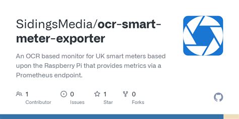 github sidingsmedia ocr smart meter exporter an ocr based monitor