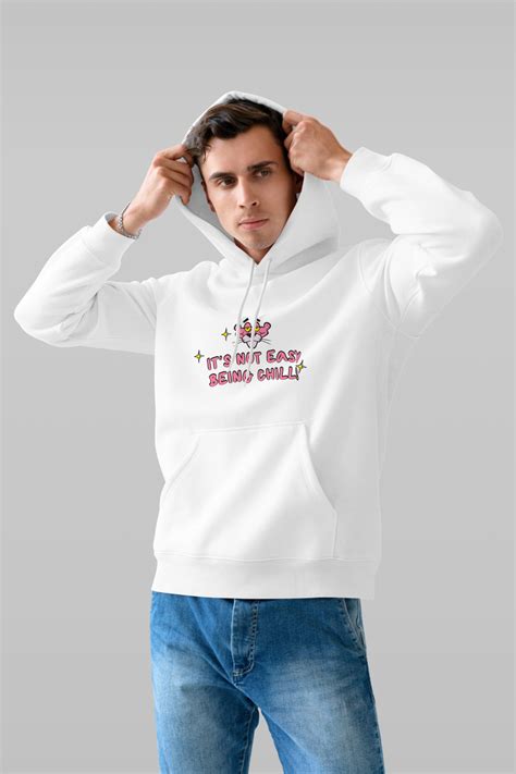 Its Not Easy Being Chill Hoodie Dudeme