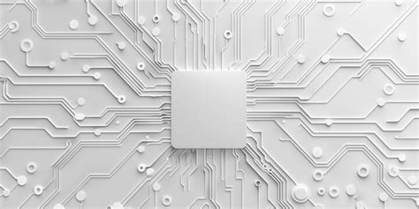 Electronic White Background