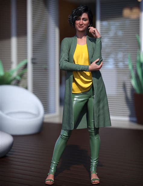 DForce Every Day Outfit Texture Add On Free Daz D Models