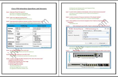 Cisco Ftd Interview Questions And Answers Network Interview