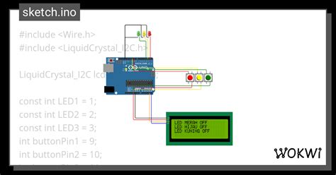 Pblcd I2cled Wokwi Esp32 Stm32 Arduino Simulator