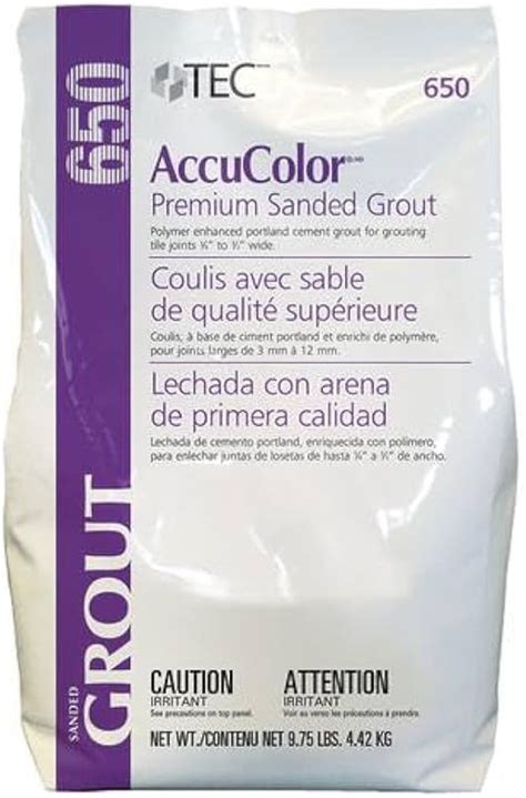 Tec Accucolor Premium 650 Sanded Grout 975 Lb Choose Color Fast