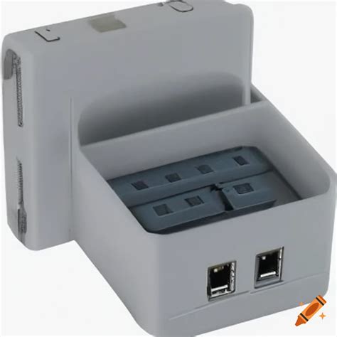 Compact Plastic Box With Pc Board Usb Ports Wall Mount On Craiyon