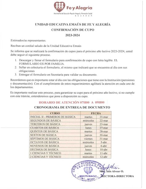 Confirmación DE CUPO adornos del dia del agua Química Instrumental