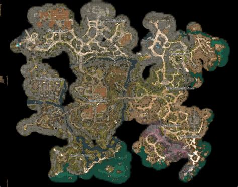 Bg3 Act 1 Map Baldurs Gate 3 Act 1 Underdark Map Entrances Pois