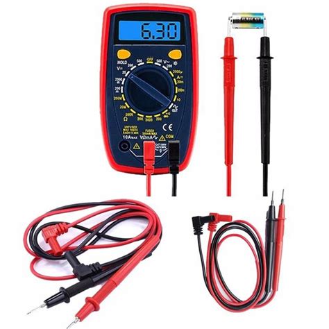 Multimeter Probes Easy To Read Testing Probes Multi Meter Digital
