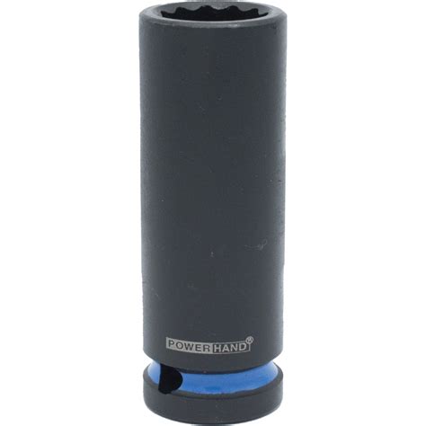 1 2″ Drive Deep Impact Socket 12 Point 18mm Powerhand Workshop