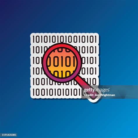 Binary Code Magnifying Glass Photos And Premium High Res Pictures