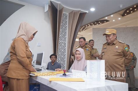 Pastikan Pelayan Kembali Normal Pasca Libur Idul Fitri Pj Bupati Luwu
