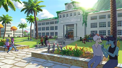 Goodbye Volcano High Un Jeu Narratif Avec Des Dinosaures Adolescents