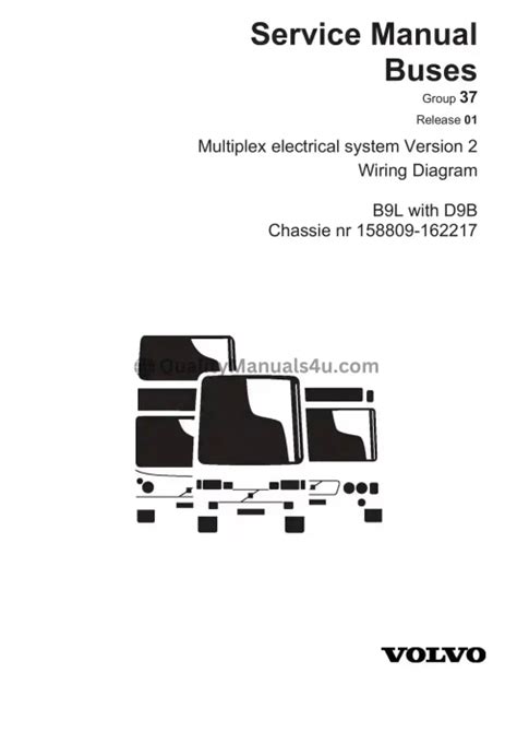 Volvo B9l Wiring Diagram Manual Chassis No 158809 162217